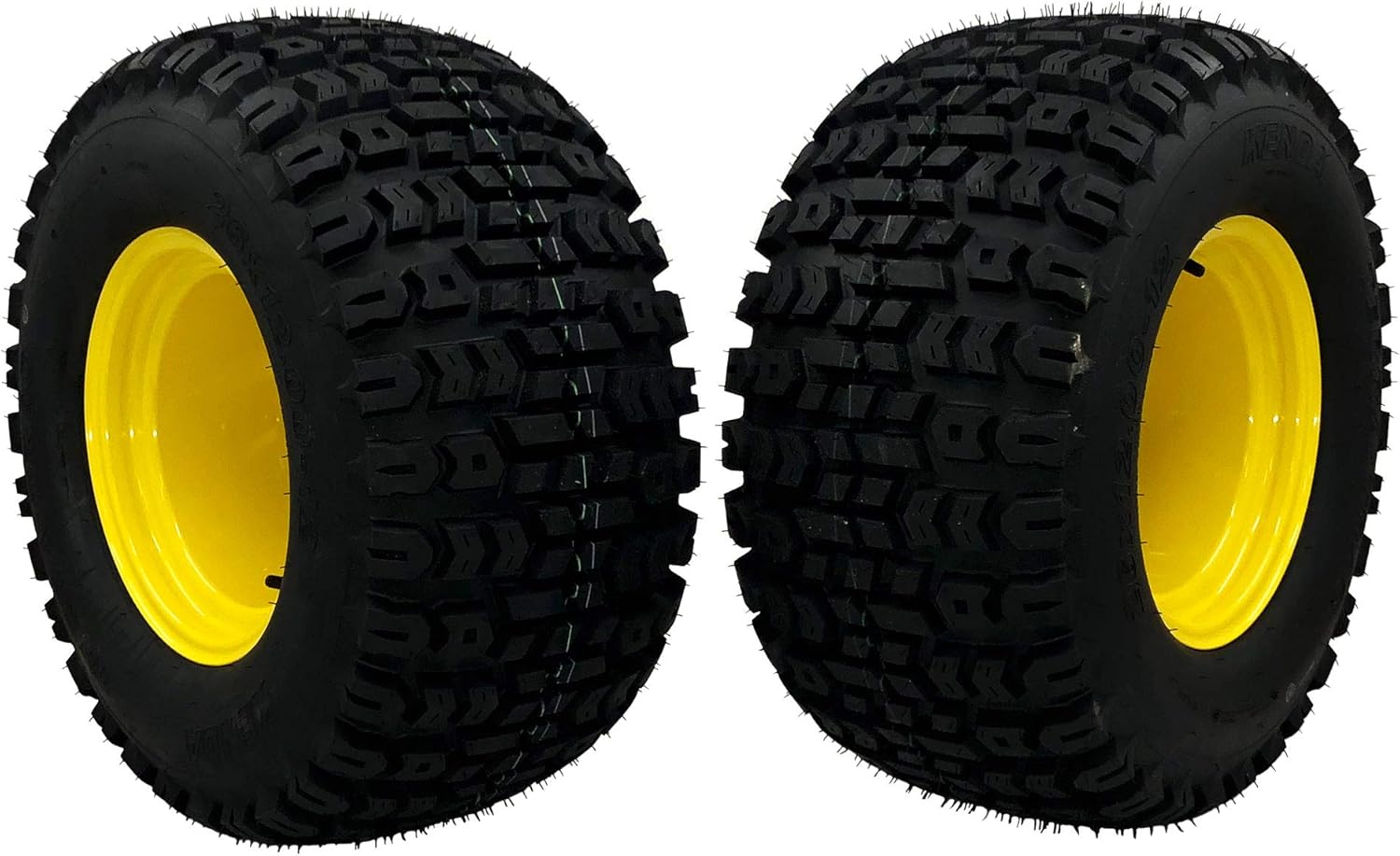 Amazon.com : MowerPartsGroup (2) Wheel Assemblies fits John Deere 26x12 ...