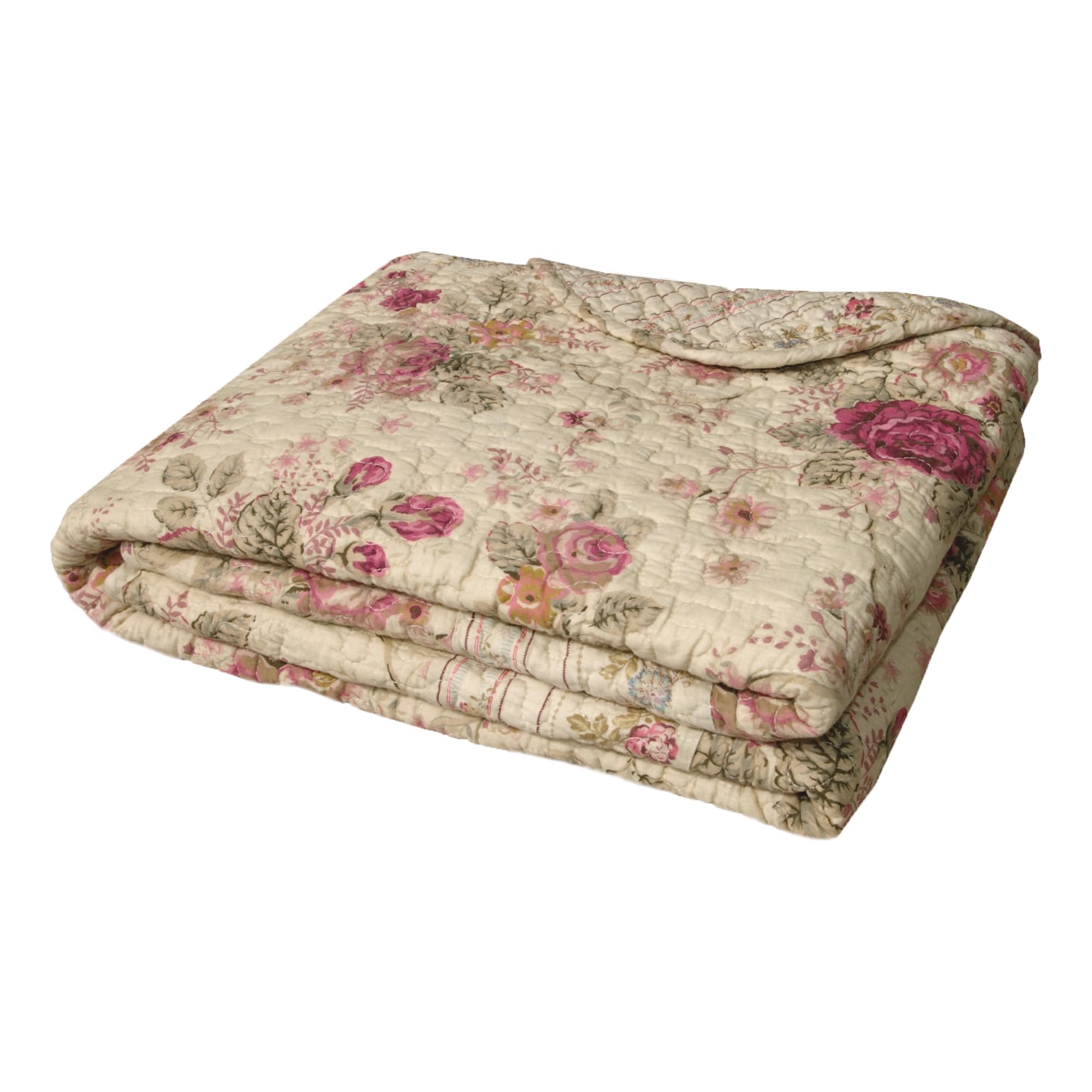 Greenland Home Antique Rose - Classic Traditional Floral - 100% Cotton ...