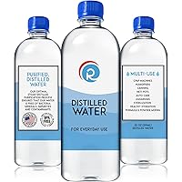 Amazon.com: Resway Distilled Water 20 fl.oz. | General Multi-Use ...