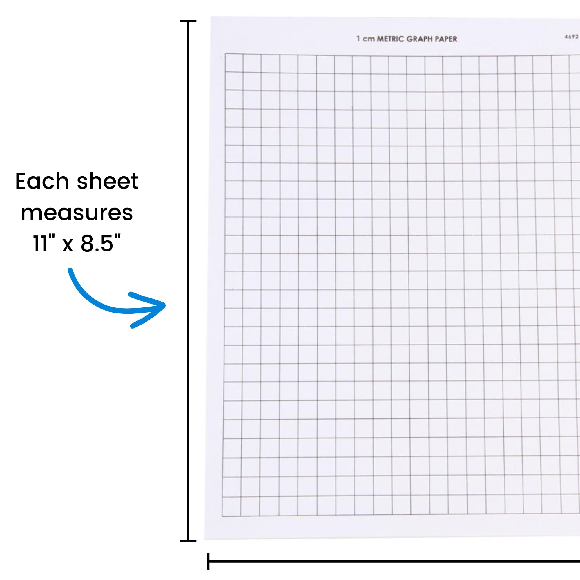 Mua hand2mind Graph Paper, 1 cm Grid, 100 Sheets,White trên Amazon Mỹ ...