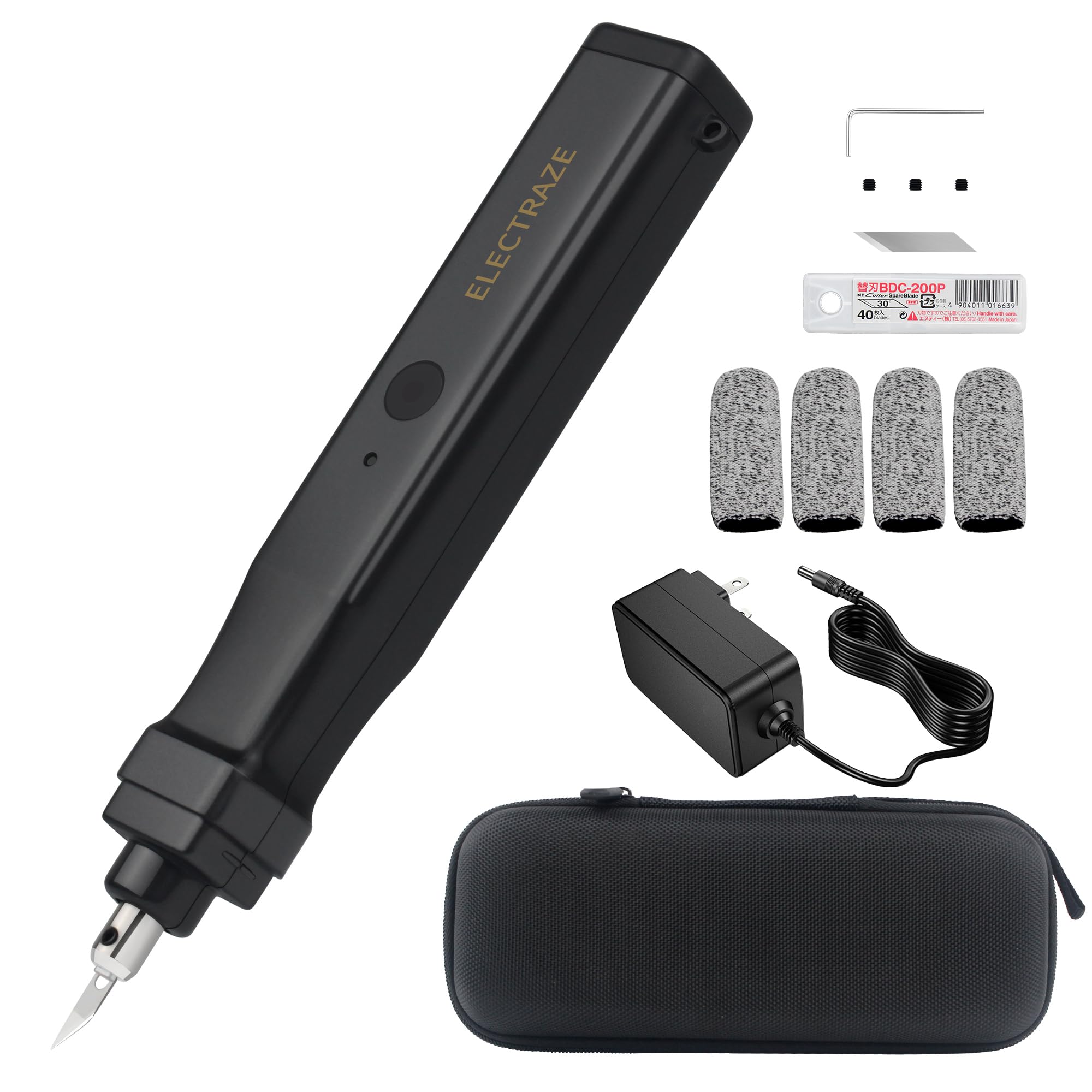 Handheld Ultrasonic Cutter,Patented Non-Slip Grip,40 Replacement Blades ...