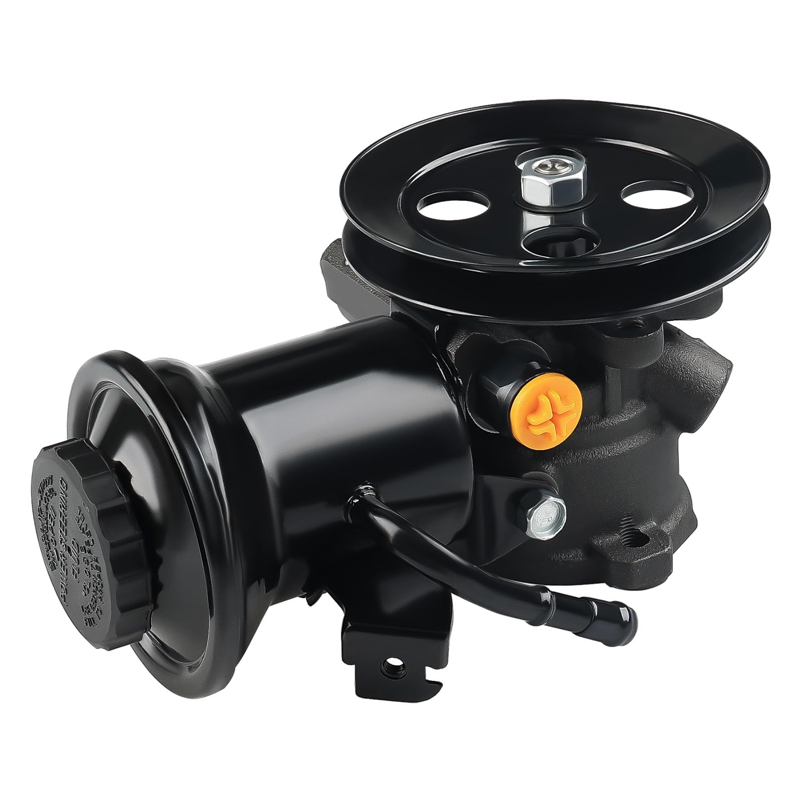 WMPHE Power Steering Pump with Pulley & Reservoir Compatible with ...