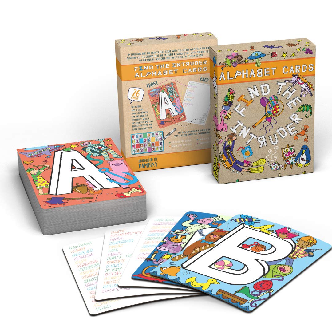 Buy Find the Intruder - Toddlers 3-6 Years Preschool Learning Educational Alphabet Best Learning ...