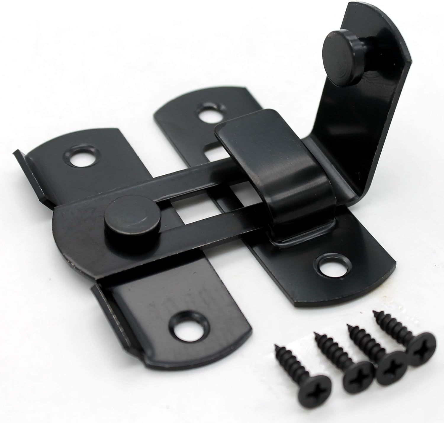 MING 90 Degree Right Angle Door Latch Hasp Bending Latch Buckle Bolt ...