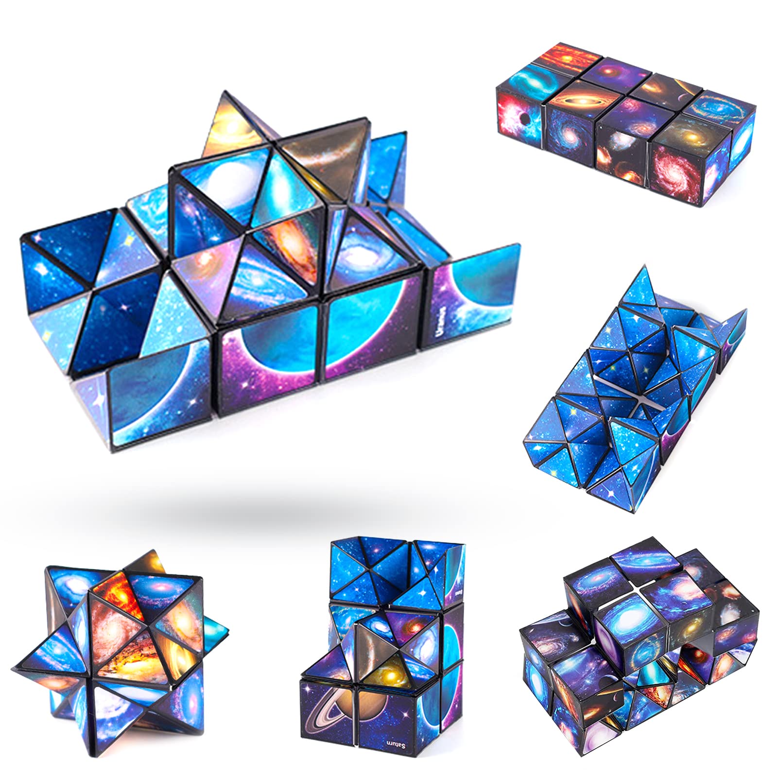 Mua Infinity Cube Toy, 2 in 1 Infinity Fidget Toy, 3D Puzzle Cube ...