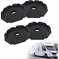 Amazon.com: Xtra RV Leveling Pads, 9" Round RV Jack Pads Stabilizers ...