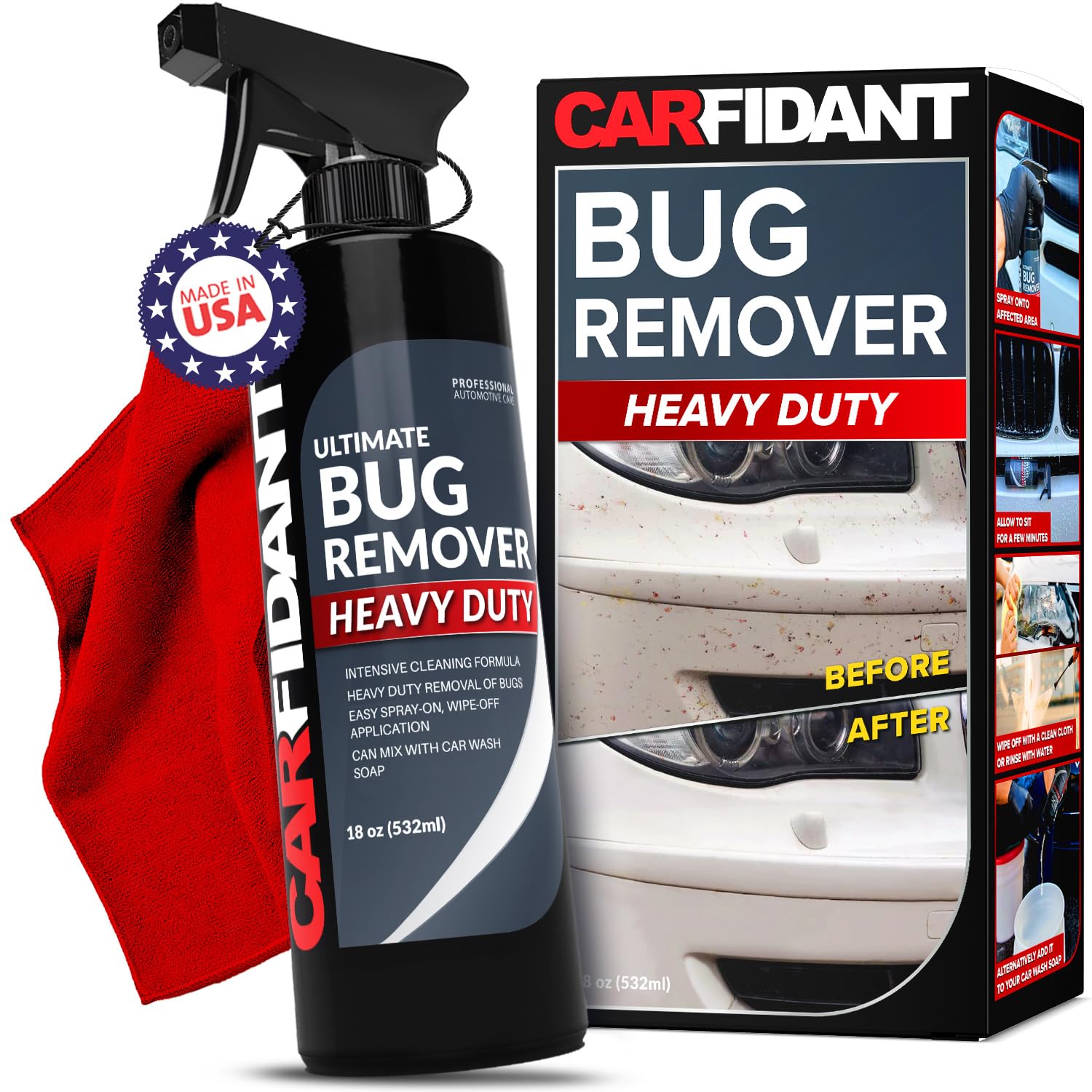 Mua Carfidant Bug Remover Heavy Duty Spray - Cars Exterior Cleaner ...