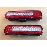 Amazon.fr : 2 x arrière LED Feux arrière à gauche lumière inversée ...