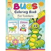 Amazon.com: 50 bugs Bold and easy coloring book for kids: Perfect for ...