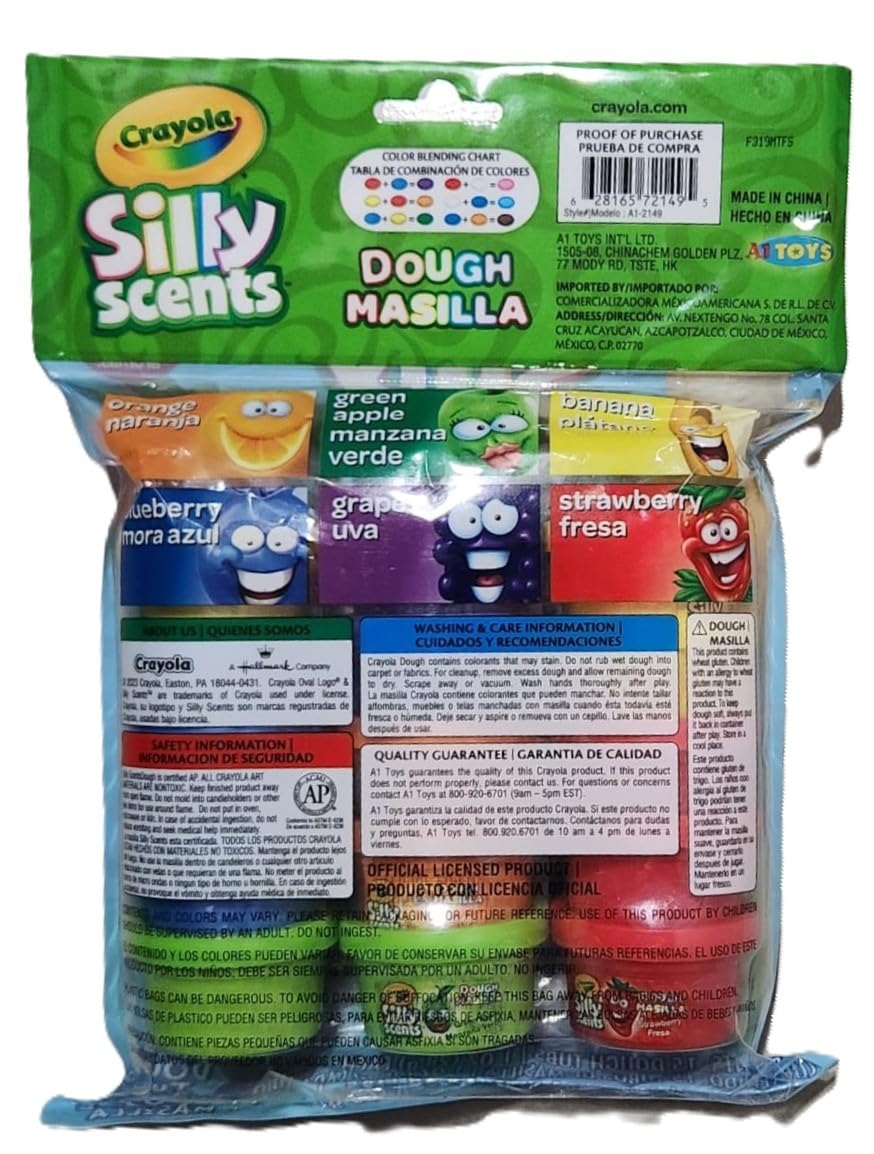 Mua Crayola Dough Silly Scents Party Pack | 60 Scented Dough Tubs Each ...