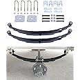 Amazon.com: Autoholic Trailer Leaf Spring Kit 3500lb Single Trailer ...