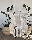 azul bereber hängend Sessel, Stuhl, Crochet Hanging Chair, Macrame Art ...