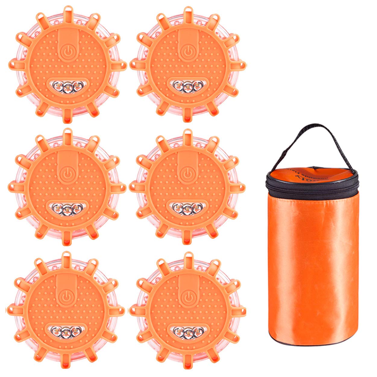 Amazon.com: goofy LED Safety Flares Kit for Road Emergency Warning ...