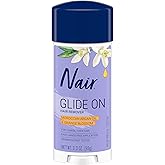 Amazon.com : Nair Glide On Hair Removal Cream, Arm, Leg, and Bikini ...
