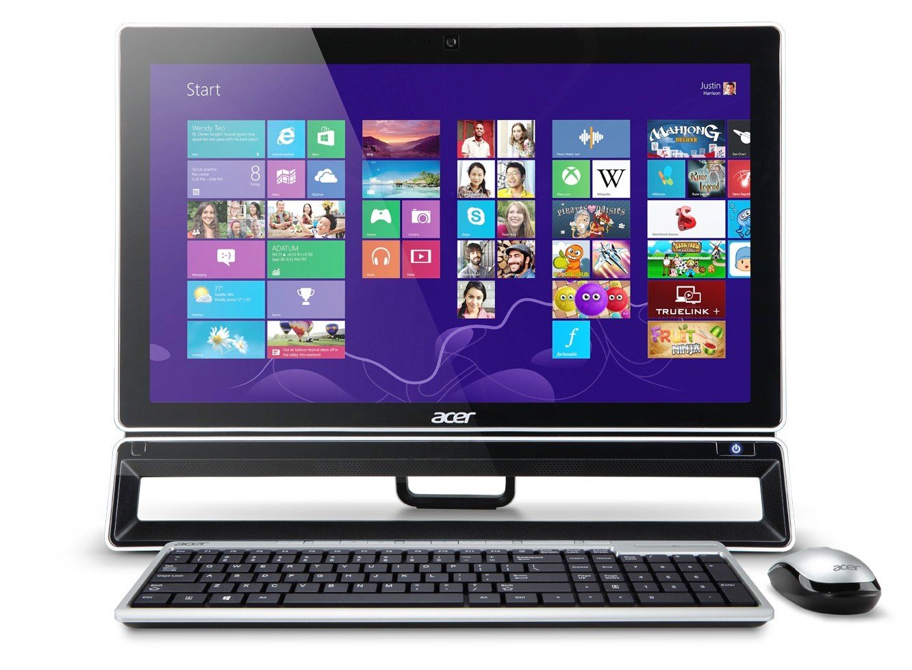 Acer Aspire ZS600 23 inch All-in-One Touchscreeen Desktop PC (Intel ...