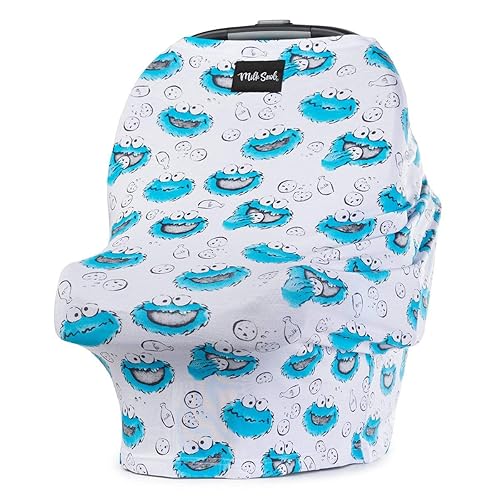 Milk Snob Cover Sesame Street Cookie Monster in Oman | Whizz Baby