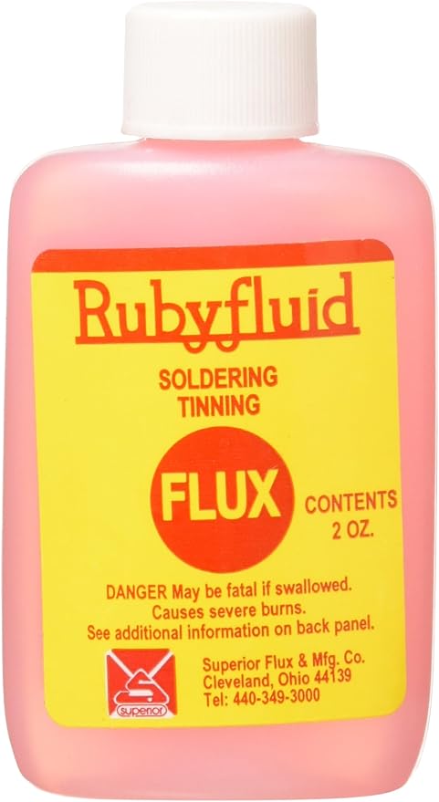 Superior Flux Ruby Chemical 2OZ Liquid Rubyfluid: Amazon.ca: Tools ...