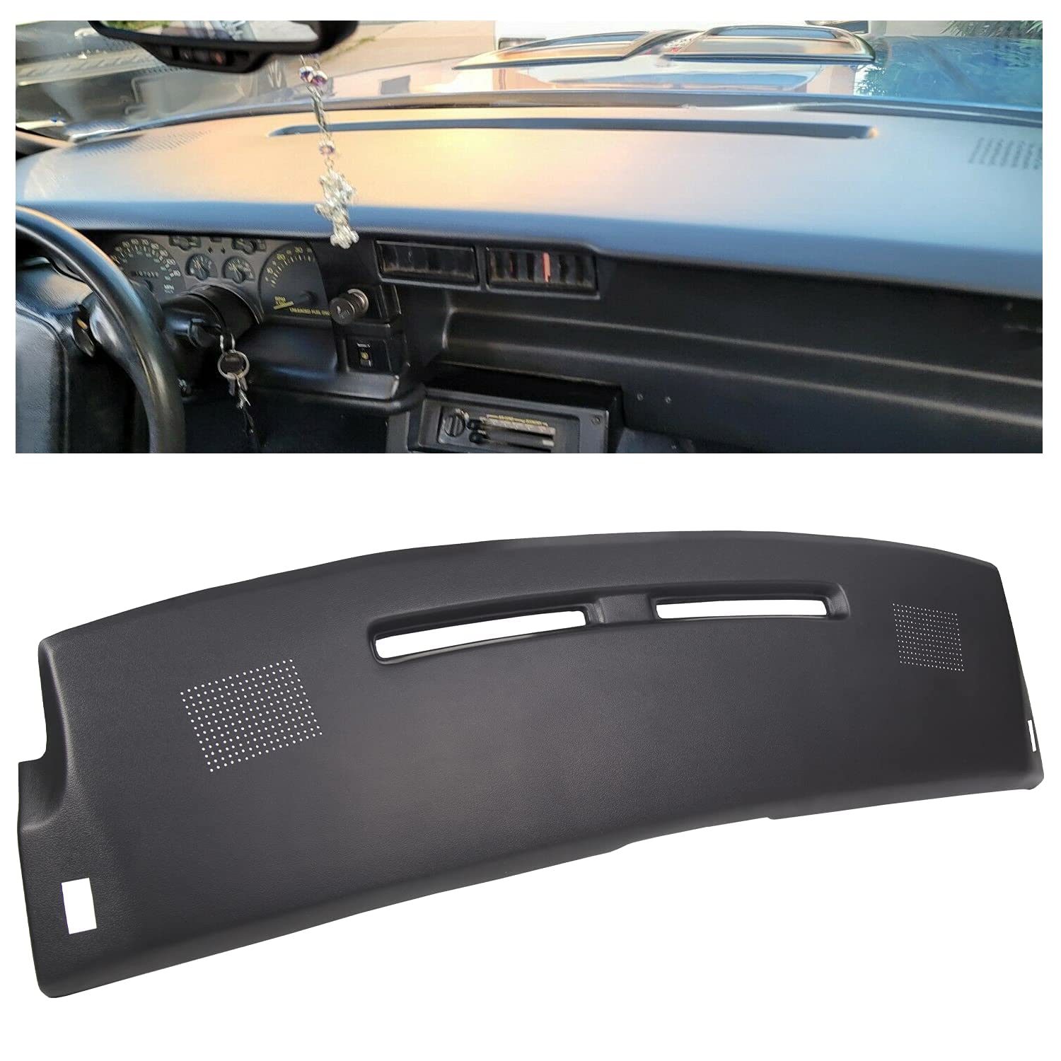 ECOTRIC Dashboard Cover Cap Compatible with 1984-1992 Chevy Camaro ...