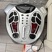 PureMate PM605 Electromagnetic Foot Circulation Massager & Body Therapy ...