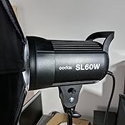 Godox SL-60W 5600K 60W High Power LED-Videoleuchte: Amazon.de: Kamera
