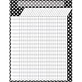 Amazon.com : Teacher Created Resources Black Polka Dots Incentive Chart ...
