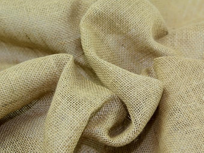 40" wide 10oz Jute Hessian Rough Sacking Fabric Natural - per metre: Amazon.co.uk: Kitchen & Home