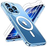 Amazon.com: TAURI for iPhone 15 Pro Max Case, Compatible with Magsafe [Yellowing Resistant] with ...