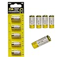 Amazon.com: 12V 23A Alkaline Battery，A23 Battery，5 Pack - Long Lasting Power for Garage Door ...