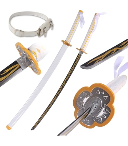 Zenitsu Sword Demon Slayer - Zenitsu Agatsuma - Yellow Nichirin Blade ...