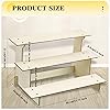 3-Tier Retail Table Display Stand Portable Wooden Retail Display Riser ...