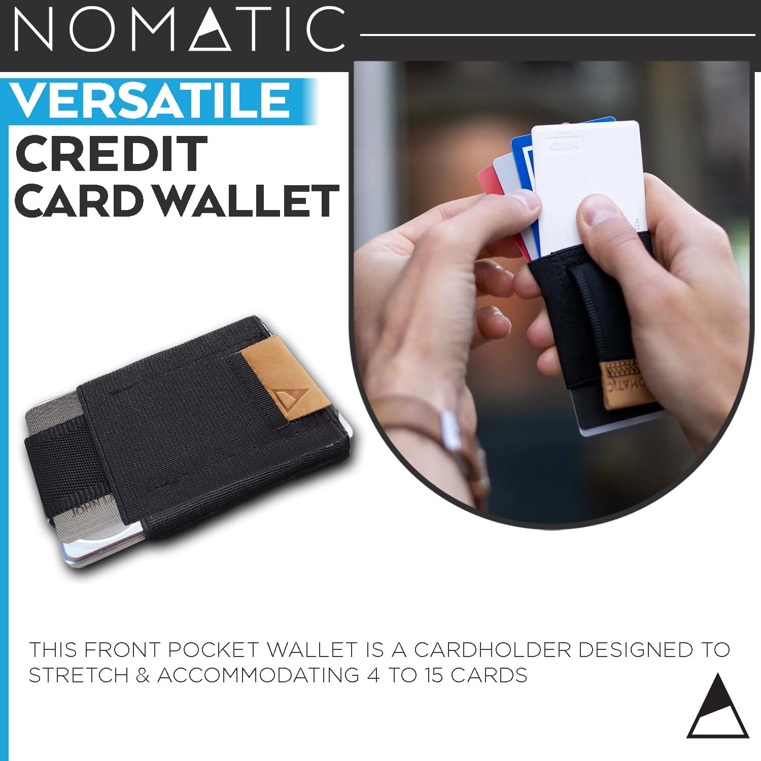 Mua Minimalistic Wallet for Men and Women - Slim Wallet Fits In Front ...