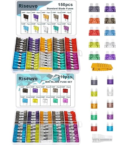 Easy Id Fuses Littelfuse Smart Glow ATO Blade Fuses - 5-Piece Assorted ...