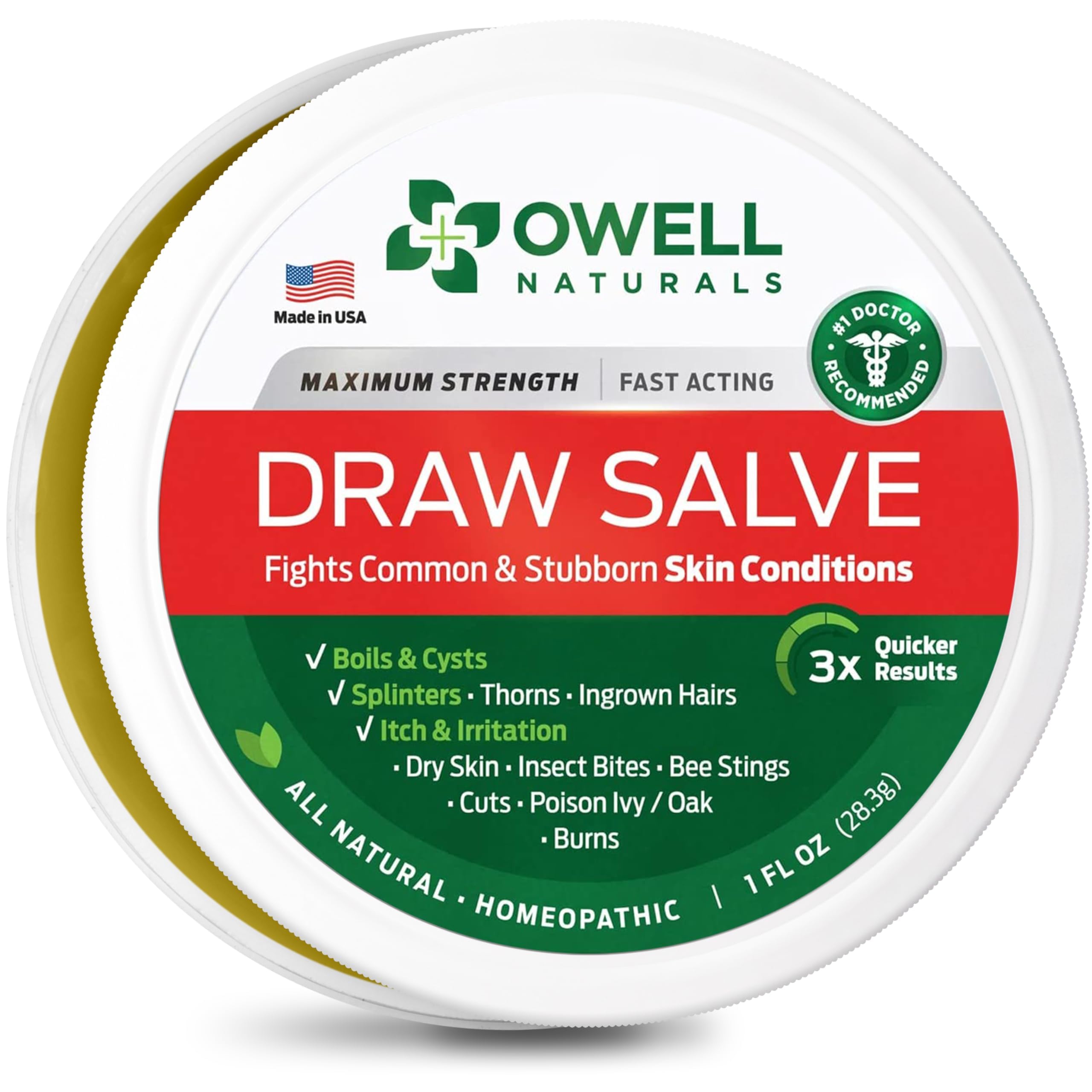Mua Drawing Salve Ointment 1oz, ingrown Hair Boil, Splinter Remover ...
