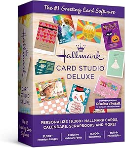 Hallmark Card Studio Deluxe-- New Version: Software - Amazon.ca