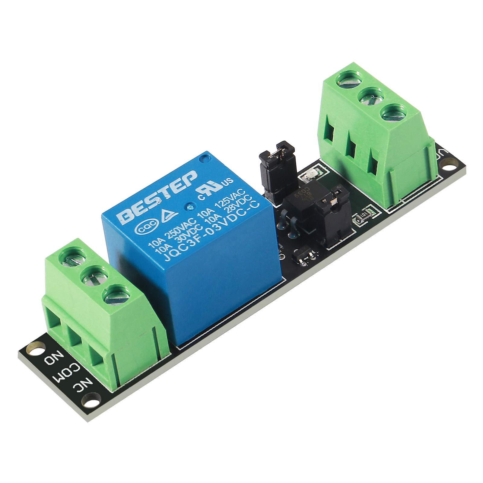 Mua 8 Pack 3V 1 Channel Relay Power Switch Module with Optocoupler Opto Isolation High Level ...