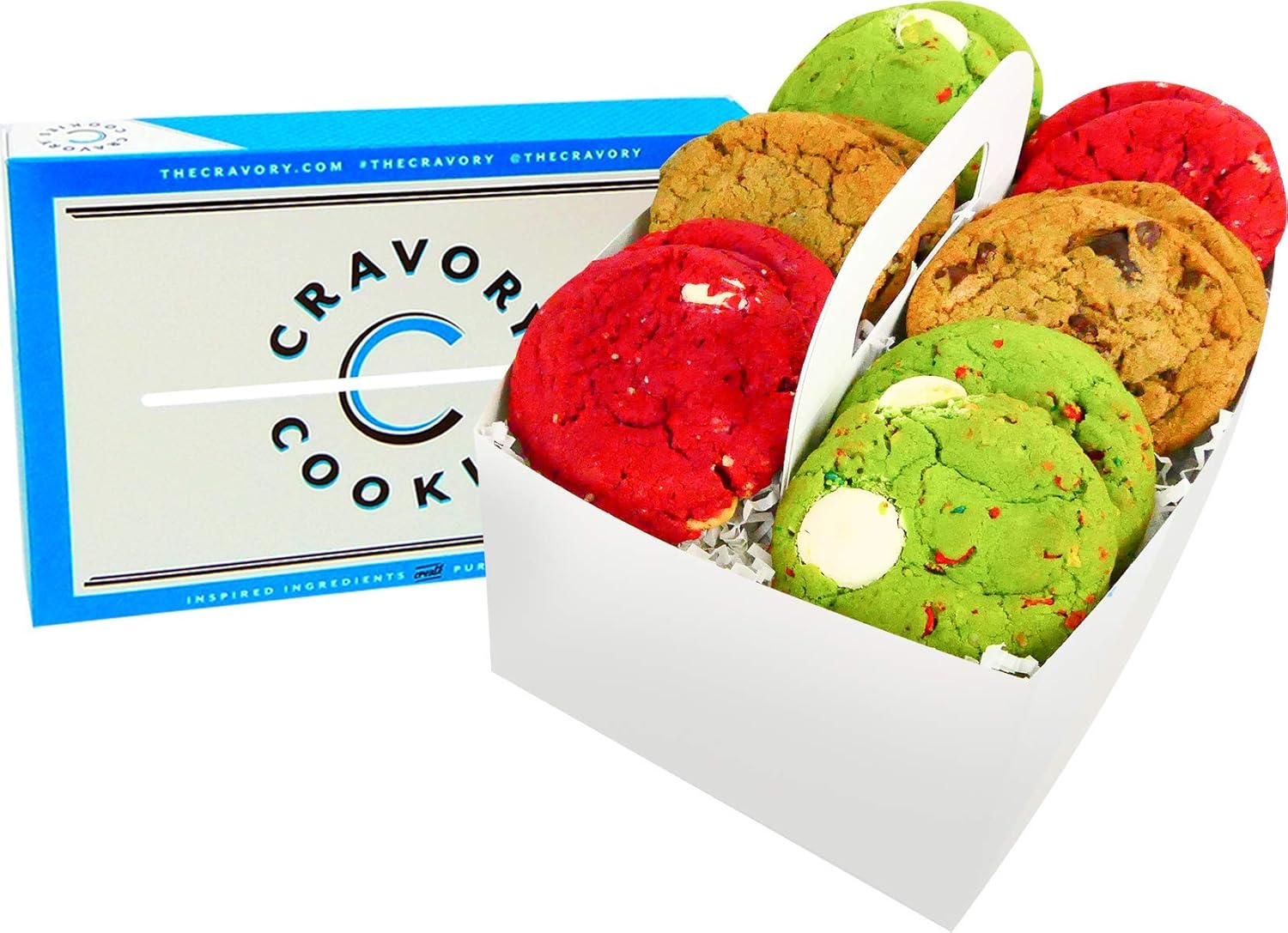 The Cravory: Santa’s Cookies - Assorted Christmas Holiday Cookie Snack ...