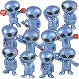 Amazon.com: ArtCreativity Rubber Galactic Aliens, Set of 10, Alien Toys ...