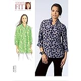 Amazon.com: VOGUE PATTERNS V8998 Misses' Dress Sewing Template, Size A5 ...