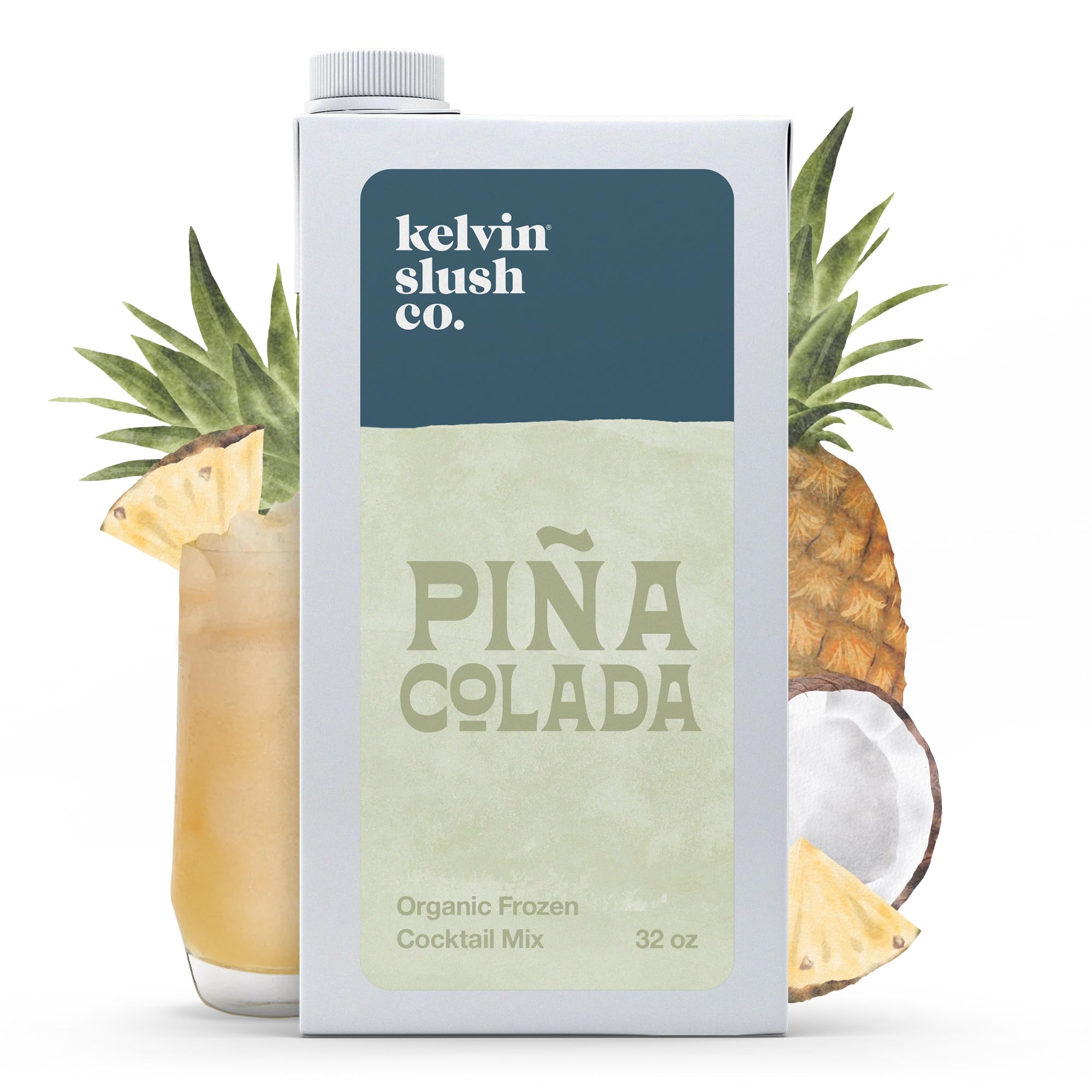 Kelvin Slush Co. – Pina Colada Organic Frozen Cocktail & Slush Mix ...