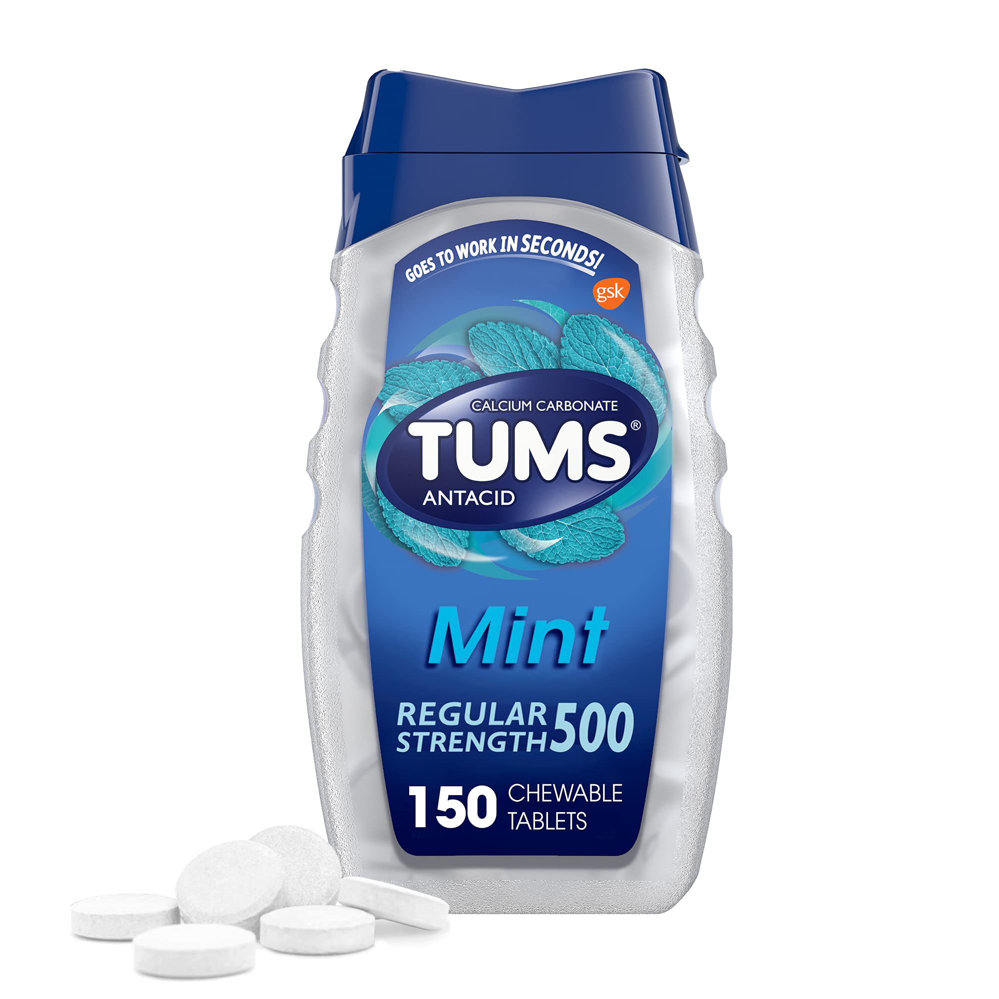 Mua "Tums Antacid, Regular Strength, Chewable Tablets, mint, 150-Count ...