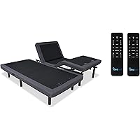Amazon.com: iDealBed 4i Custom Adjustable Bed Base, Wireless, Massage, Dual USB Charge ...
