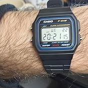 Casio Black Classic Digital F91W-1 Watch: Amazon.com.au: Fashion
