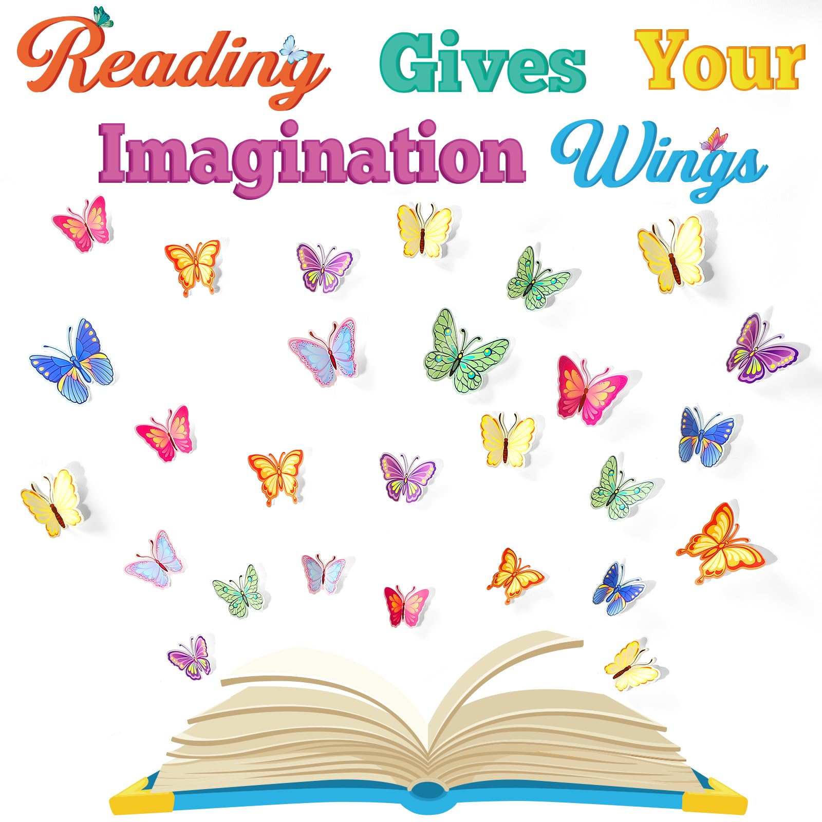 Lincia Reading Classroom Decorations Inspirational Reading Bulletin ...