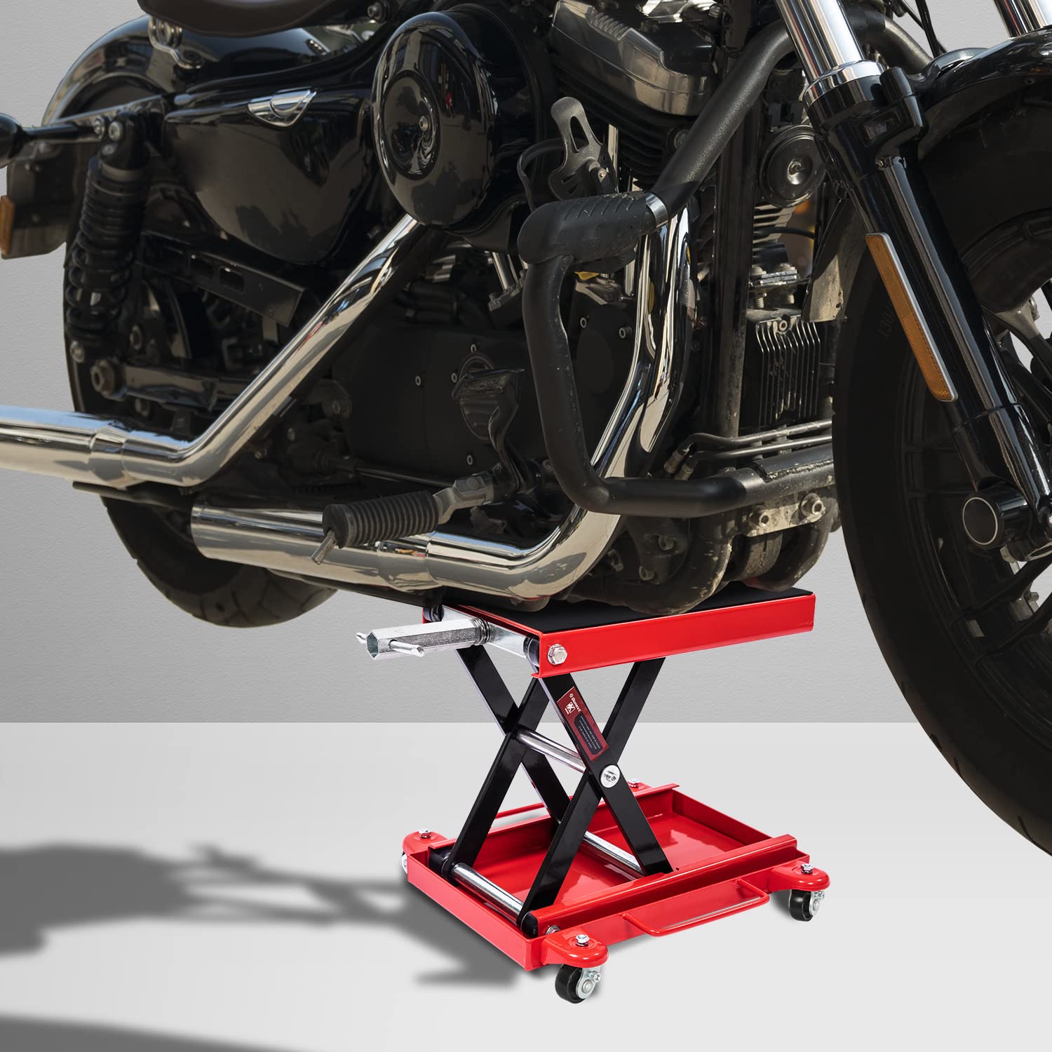 Mua Donext 1100 LB Motorcycle Lift Center Scissor Lift Jack with Dolly ...