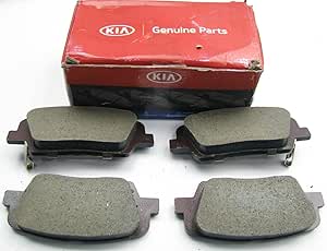 Amazon.com: Genuine Hyundai 58302-2WA00 Disc Brake Pad Kit, Rear ...