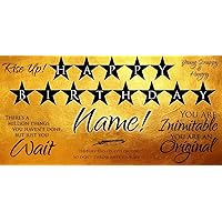 Amazon.com: Hamilton Inspired Birthday Banner Customized Birthday ...