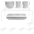 Amazon.com: Smart Design Cabinet Storage Shelf Rack - Set of 6 - Large ...