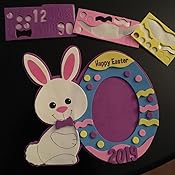Amazon.com: Dated Foam Easter Picture Frame Craft Kit -12 - Crafts for ...