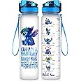 Amazon.com: GEPOSTORE Blue Alien Insulated 32 Oz Bottle with Tracker ...