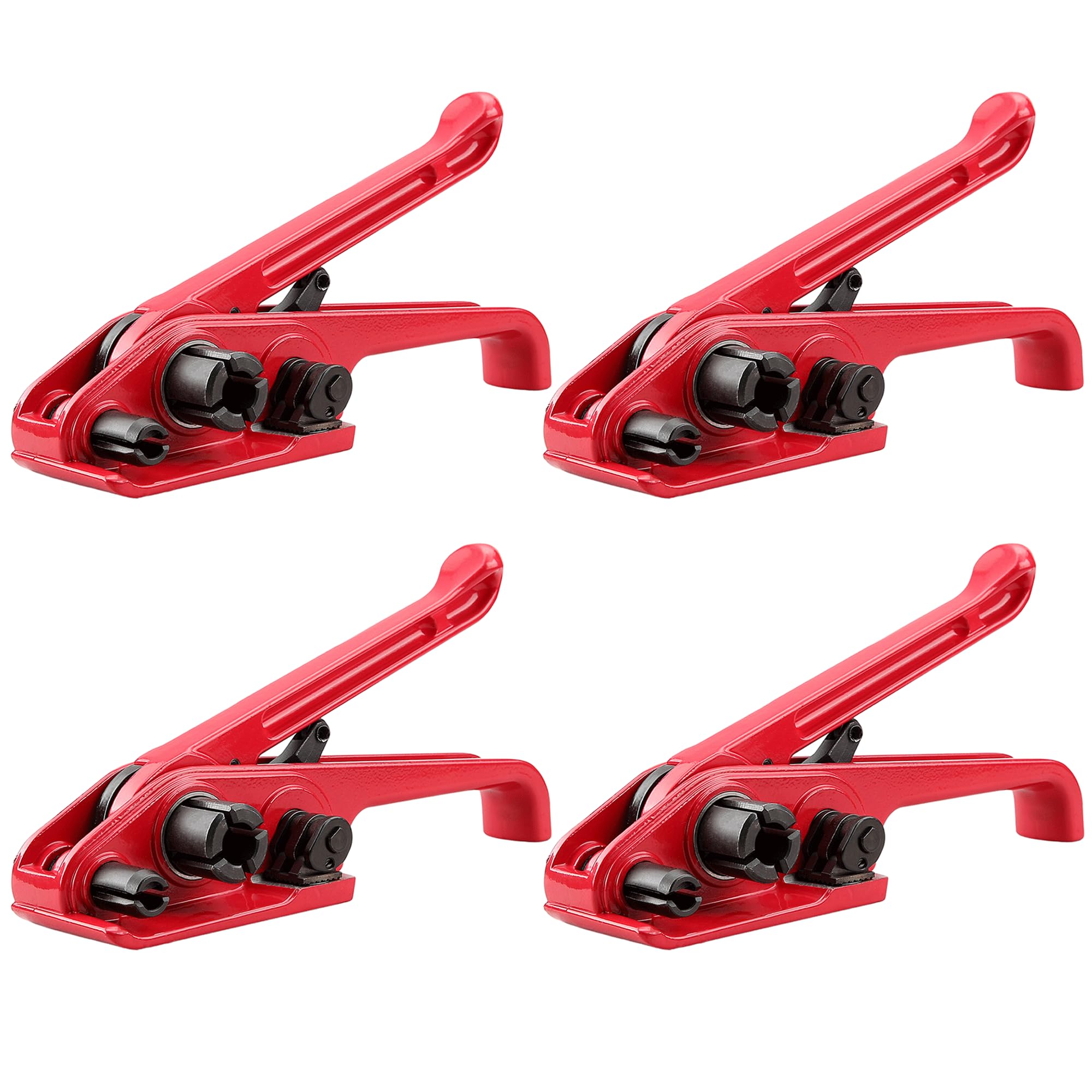 Poly Strapping Tensioner & Cutter Manual Banding Tools Windlass for 1/2" -3/4" Width Polyester ...